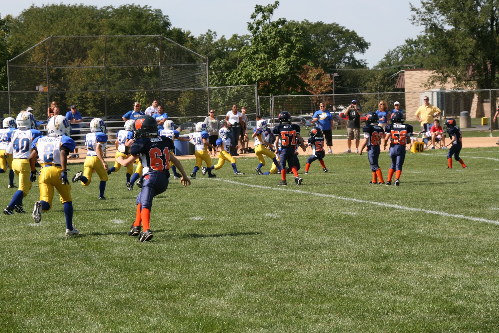 Wheaton Rams Team Black 73lbs: Wheaton Bowl vs. Warren