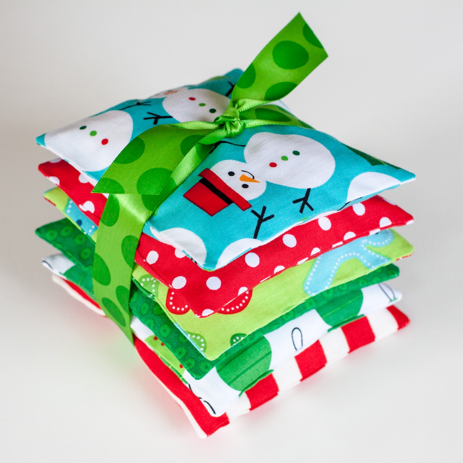 .: September 5 - Bluebird, Robin, and Christmas Bean Bags