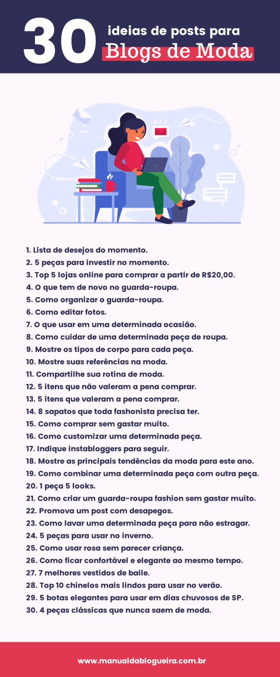 Manual Da Blogueira | Canva + Produtos Digitais: 30 ideias de posts ...