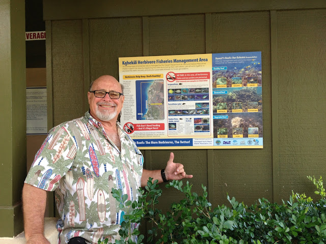 Maui Ocean Bloggers: New Educational Sign Describes How Herbivores Help ...