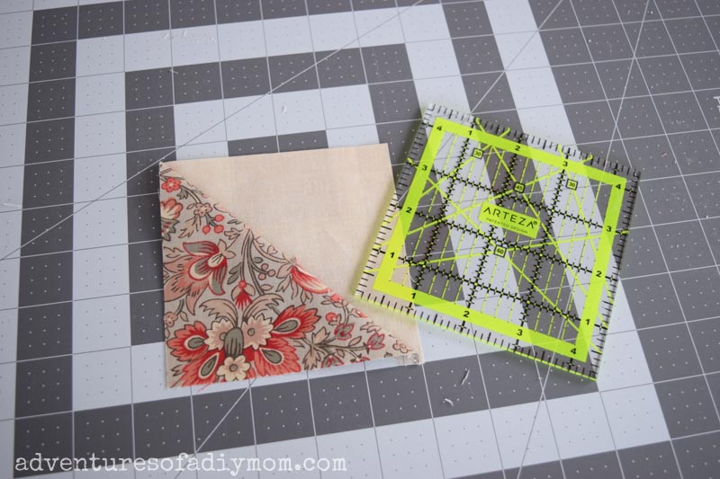 Half Square Triangles - Adventures of a DIY Mom