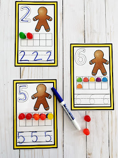 Gingerbread Preschool Pack