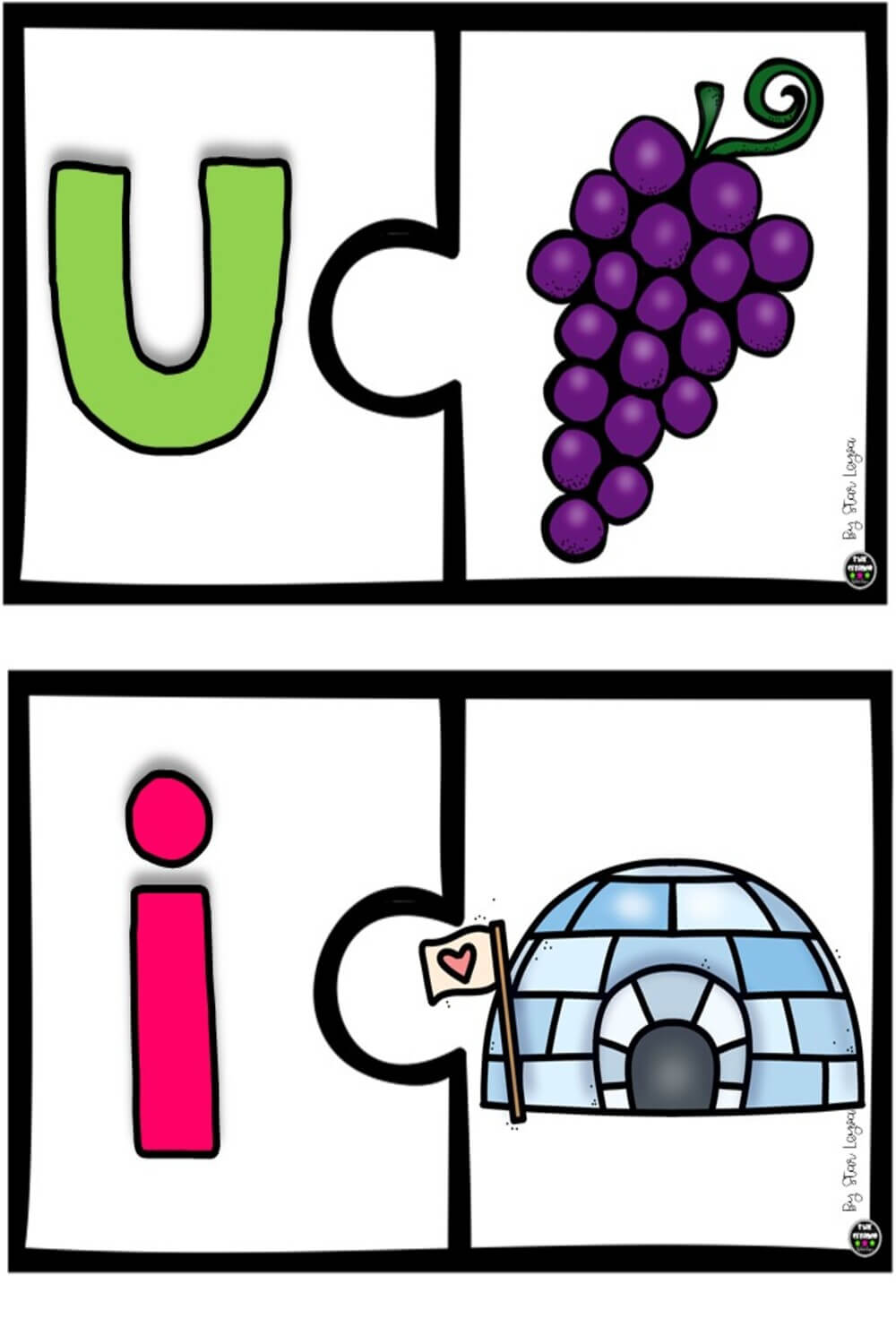 Rompecabezas de las Vocales | Mundo de Rukkia