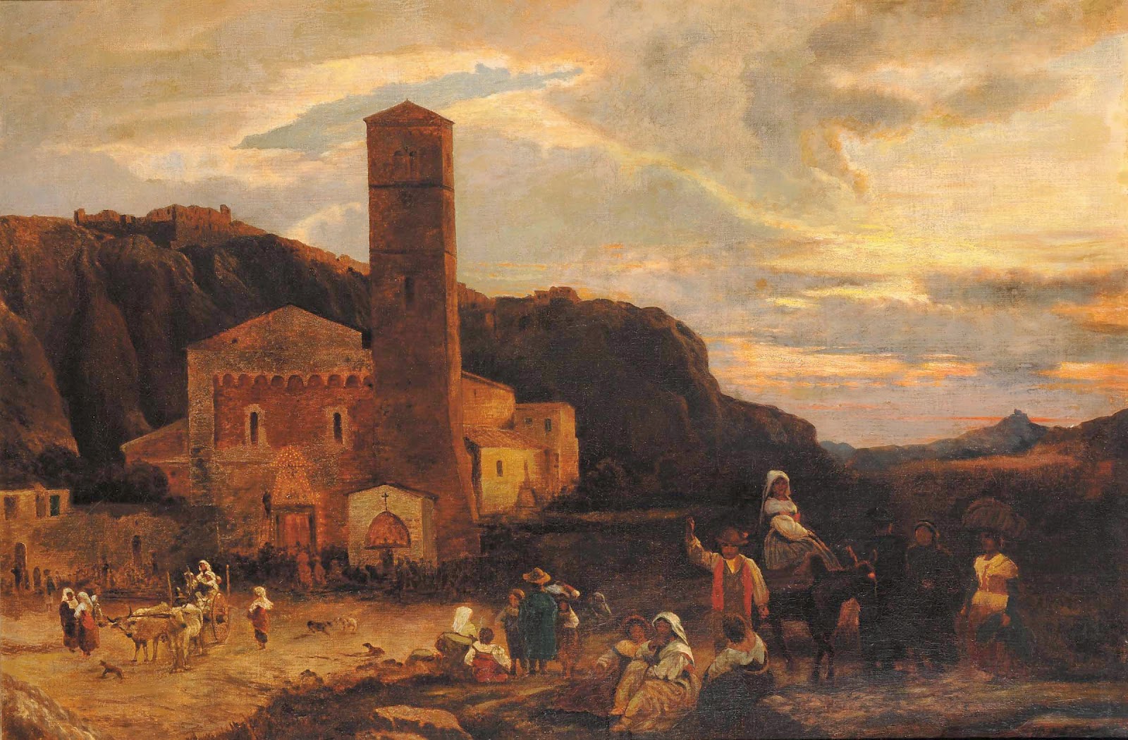 Oswald Achenbach | Düsseldorf school of painting | Tutt'Art@ | Pittura ...