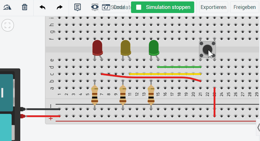 Simulationsprogram - ARDUINO UNO R3
