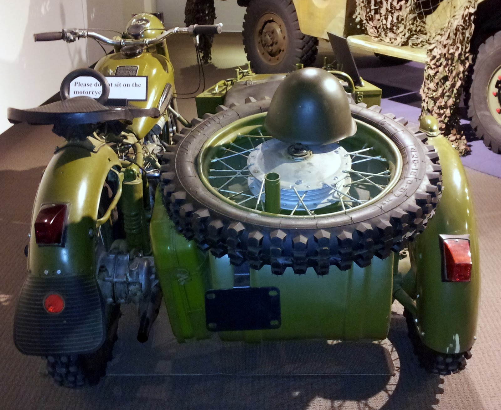 History and Culture by Bicycle: Soviet Union 1964 Dnepr K750 Motorcycle