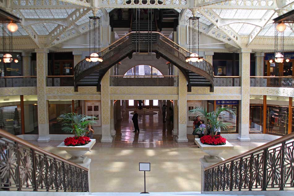 Chicago - Architecture & Cityscape: The Rookery: Oriel Staircase [By ...