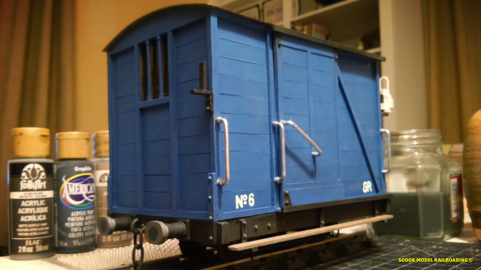 SodorModelRailroading: Scratch-Building Cora | 16mm scale