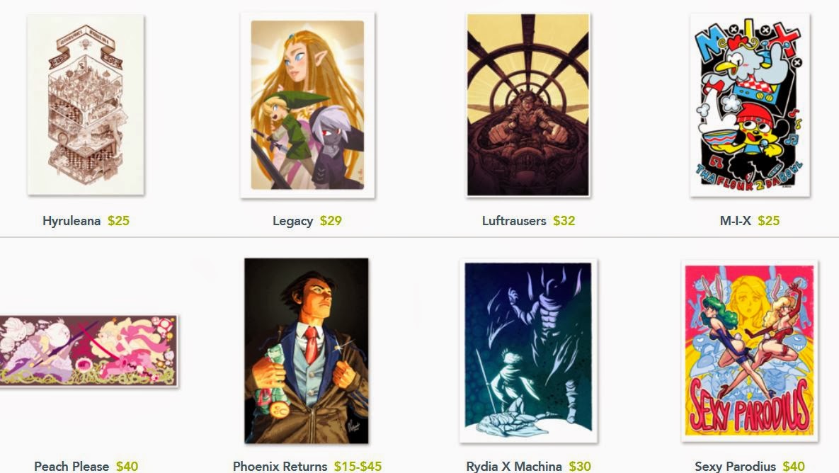 Things To Do In Los Angeles: Fangamer X Attract Mode Posters