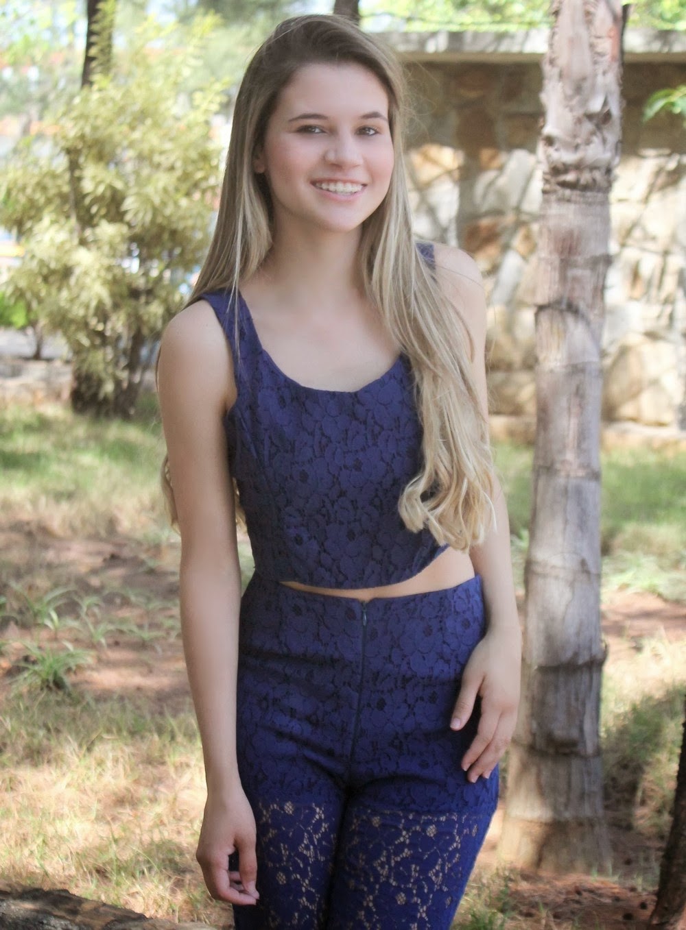 Look do dia: Conjunto Cropped de renda - Blog da Barbarela | Bárbara ...