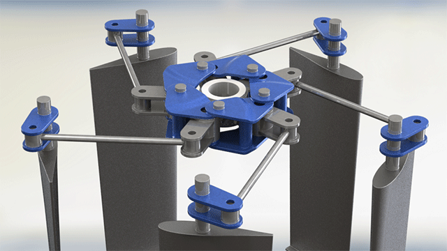 31. Voith-Schneider Full Size Kinematics || free download 3D model