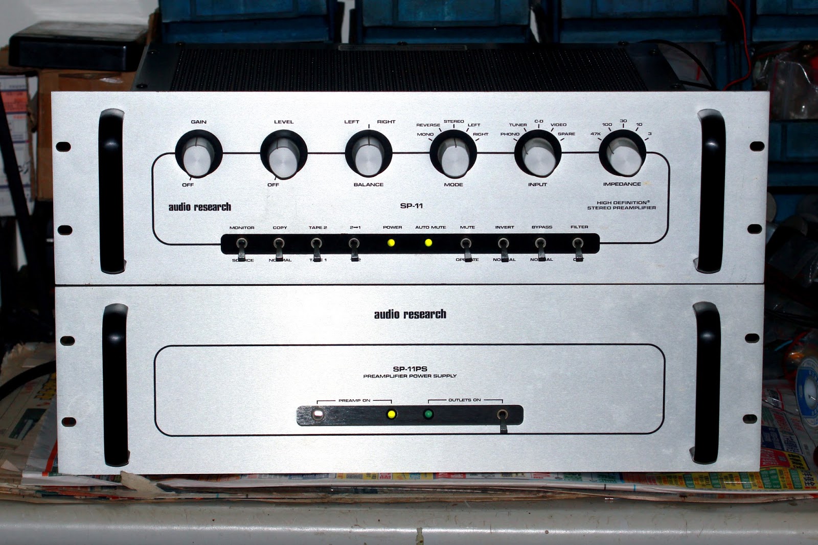 吉鵬音響工作坊: [維修] ARC SP11 PREAMP