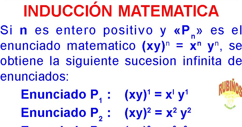 INDUCCION MATEMATICA PROBLEMAS RESUELTOS Y DEMOSTRACIONES PDF