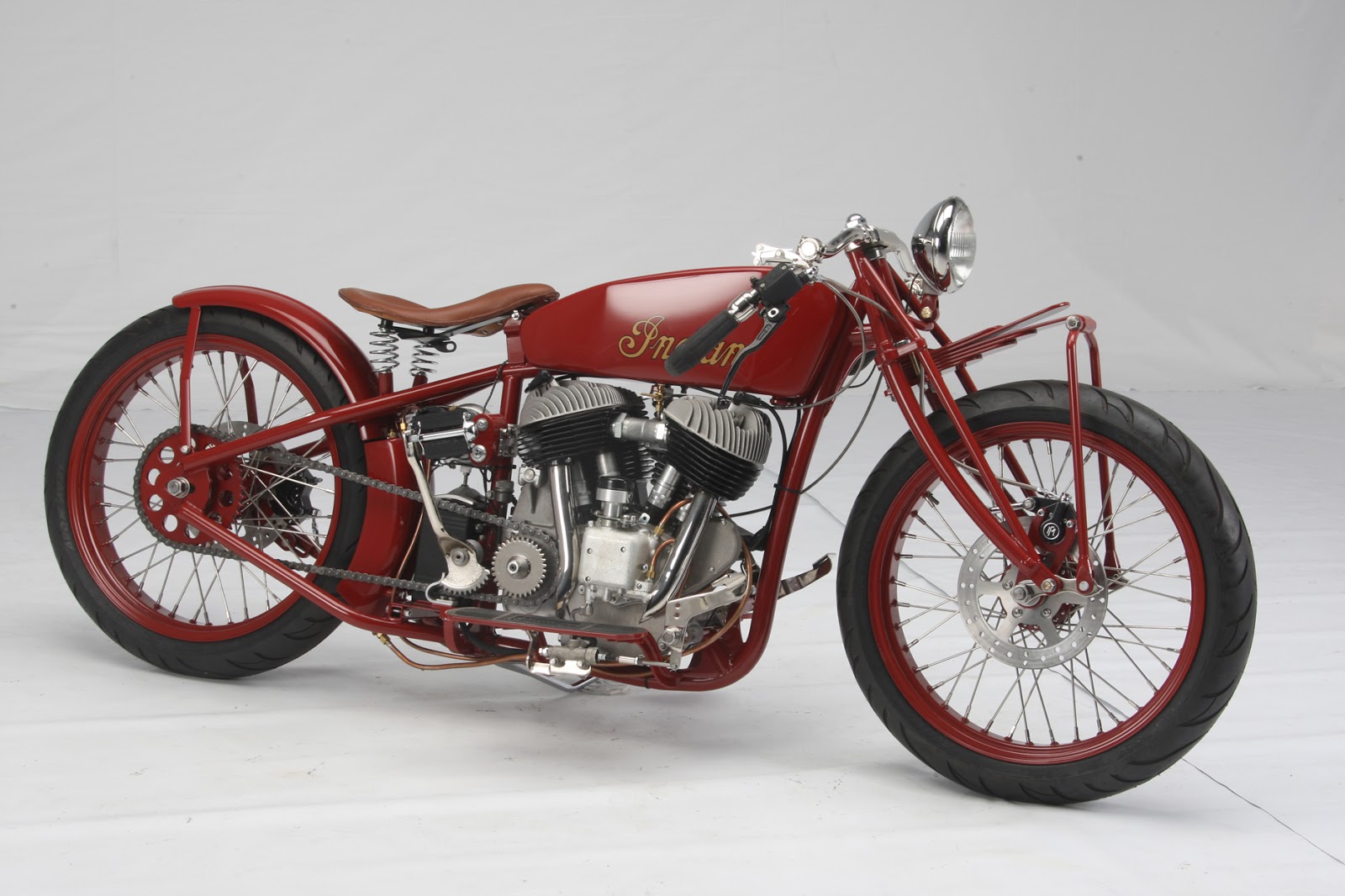 Motoblogn: Kiwi Indian Motorcycles 1911 Boardtracker