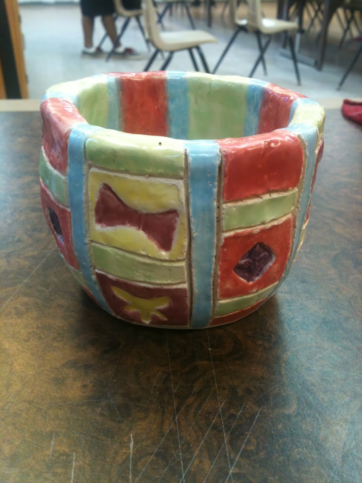 Mr. Young's Ceramics Class: Pinch Pots '13