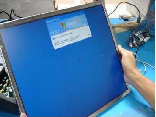 Master Electronics Repair !: LCD PANEL FAULTS EXAMPLES PICTURES