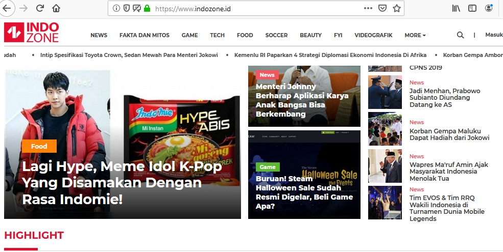 Rebahan sambil nambah wawasan dengan INDOZONE.ID