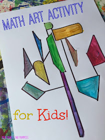 Mini Monets and Mommies: Mondrian Makes Kids' Math Activities Into Art Fun!