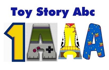 Alfabeto de Woody. Toy Story. - Oh my Alfabetos!
