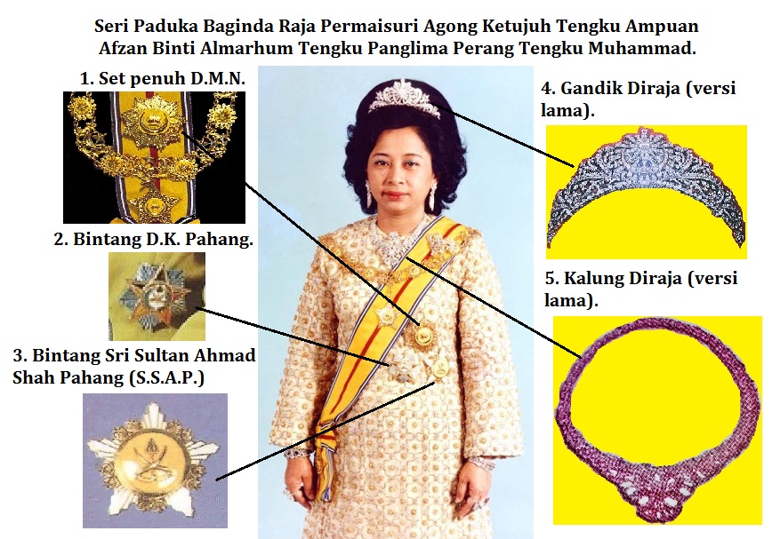 WARISAN RAJA & PERMAISURI MELAYU: Darjah Kebesaran dan Perhiasan ...