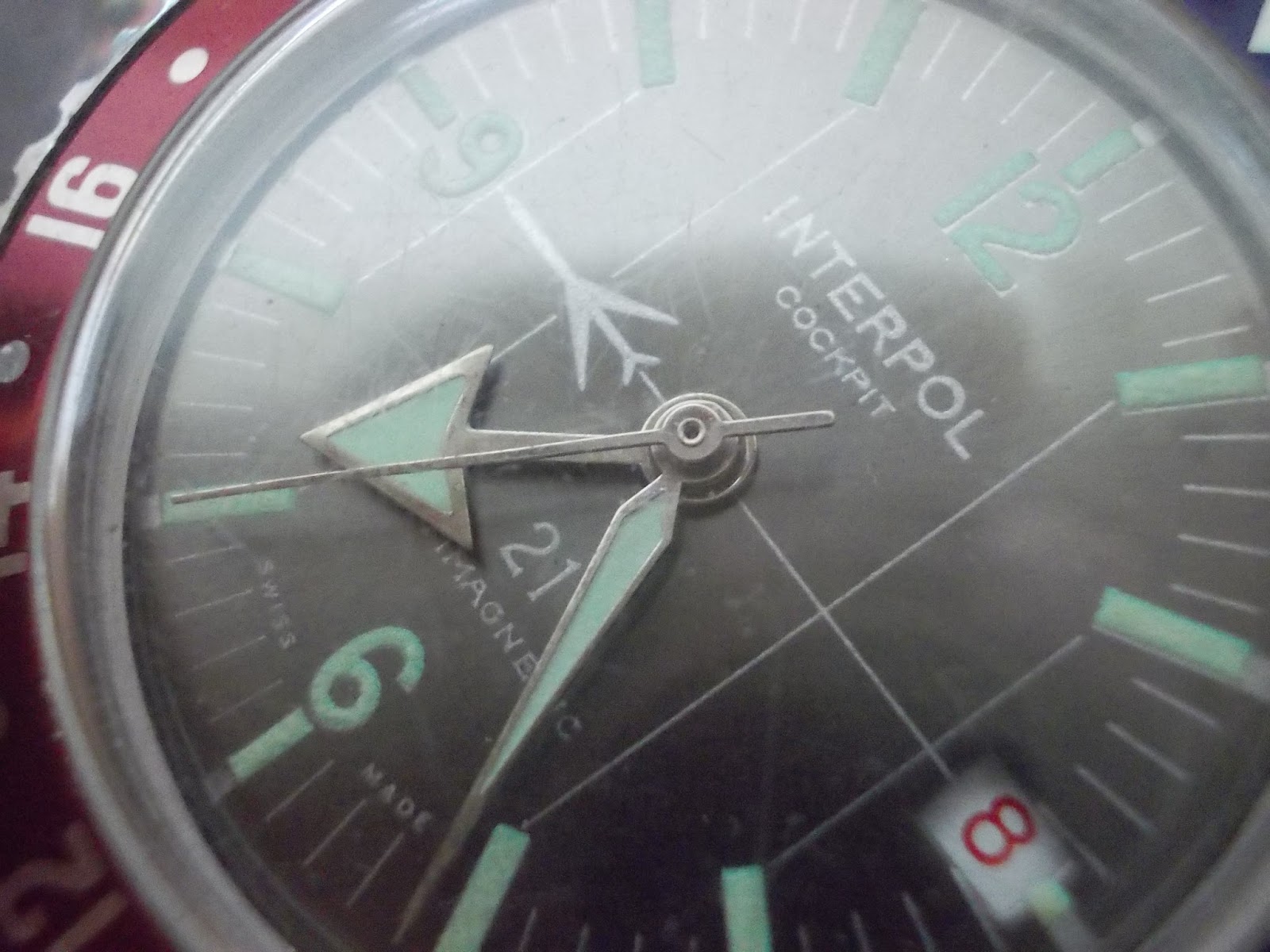 vintage watches: Interpol diver RM350