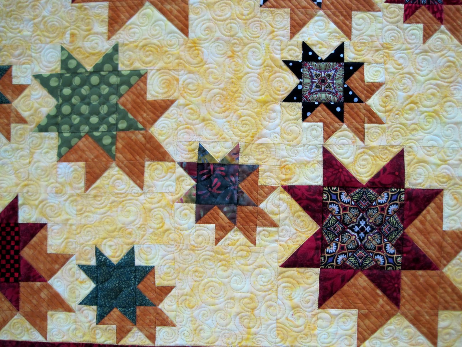 Finely Finished Quilts: Connie's Class Quilts