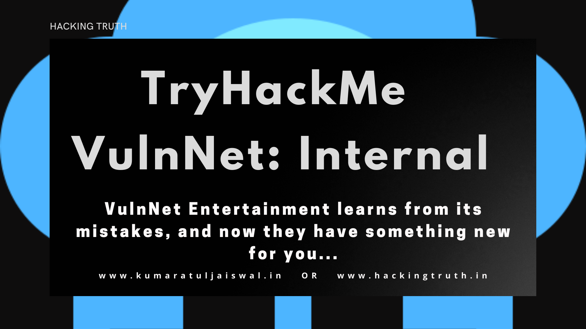 TryHackMe VulnNet Internal As a Penetration Testing | Hacking Truth.in