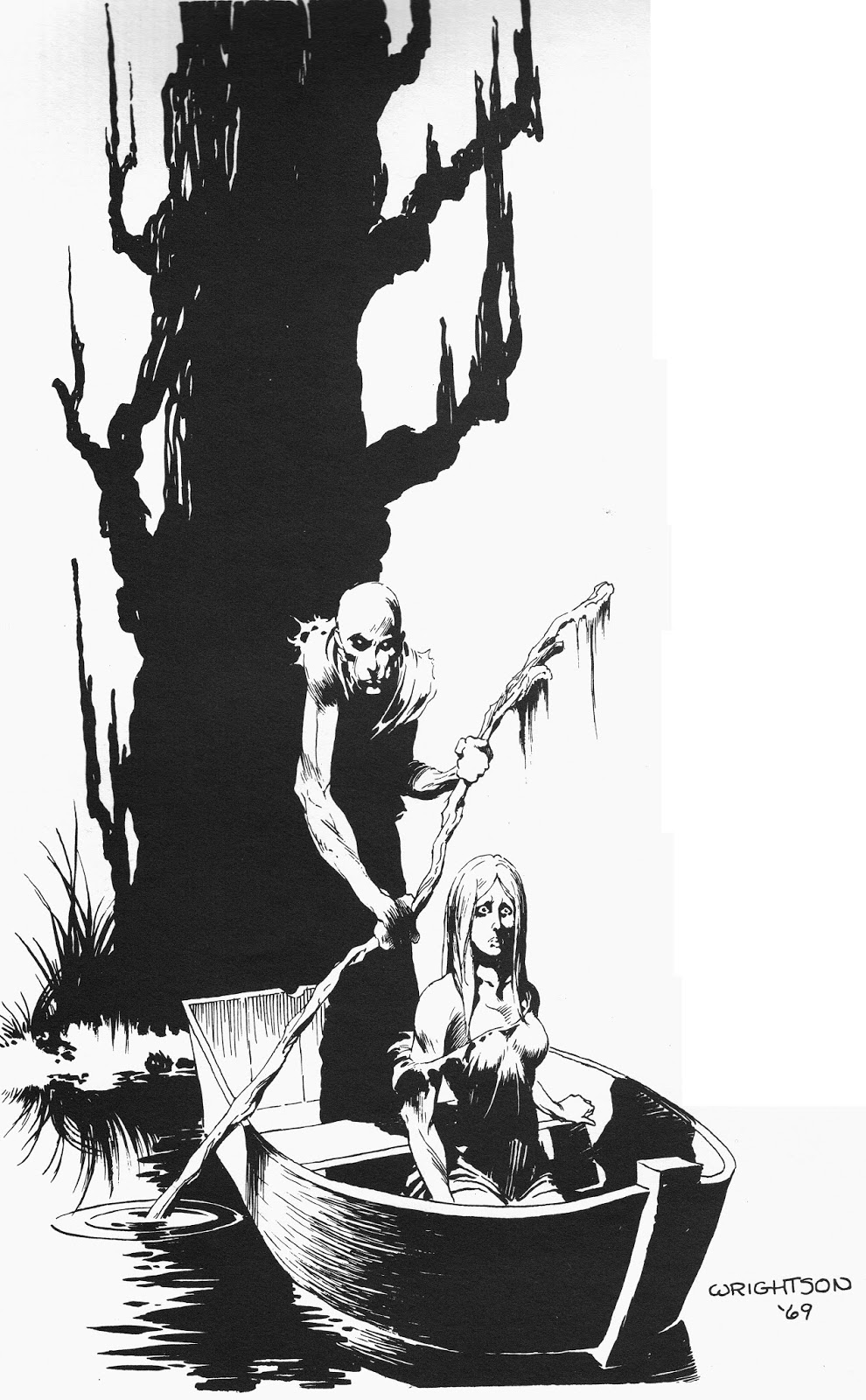 Cap'n's Comics: Charon by Berni Wrightson