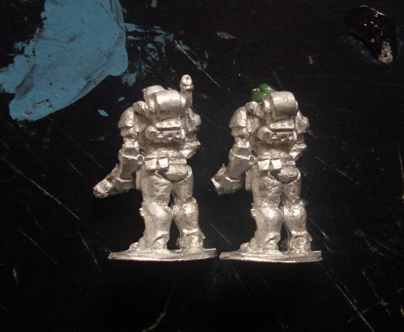 Gunners wargaming: WIP 15mm Space Marines