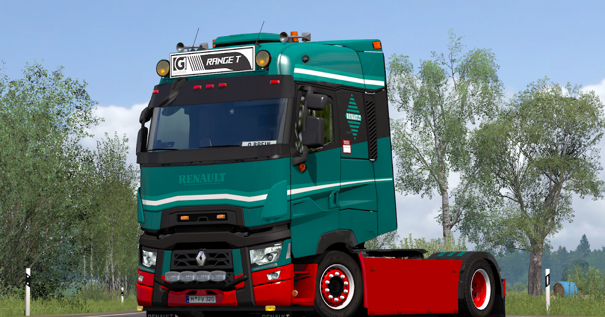 Renault T Light Improvements v.1.5 - Euro Truck Simulator 2 Mod World