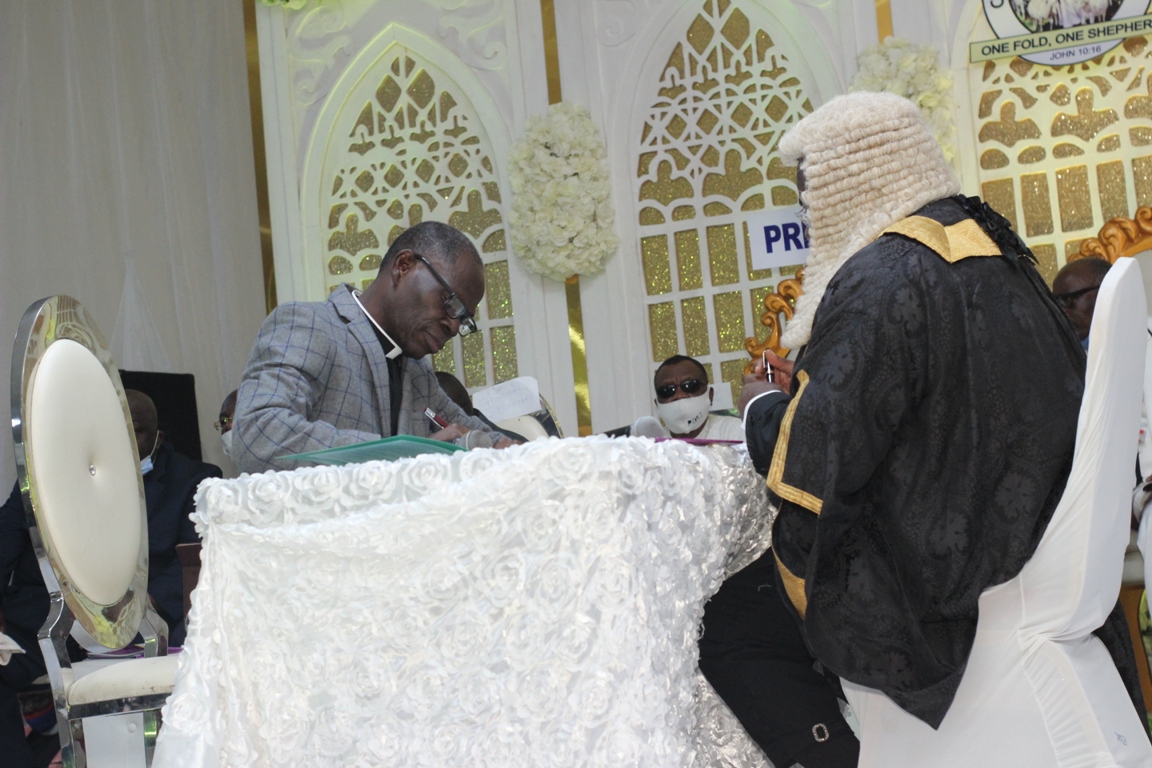 Breaking ! Pastor Samuel Olusegun Oladele formally inaugurated as ...