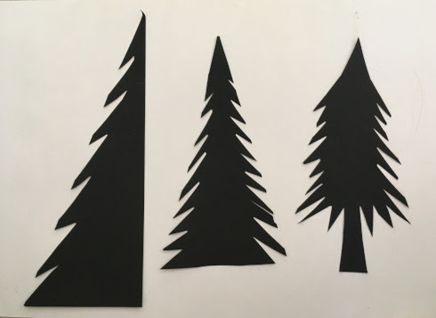 Imaginative Homeschool: Torn Paper Mountain Craft