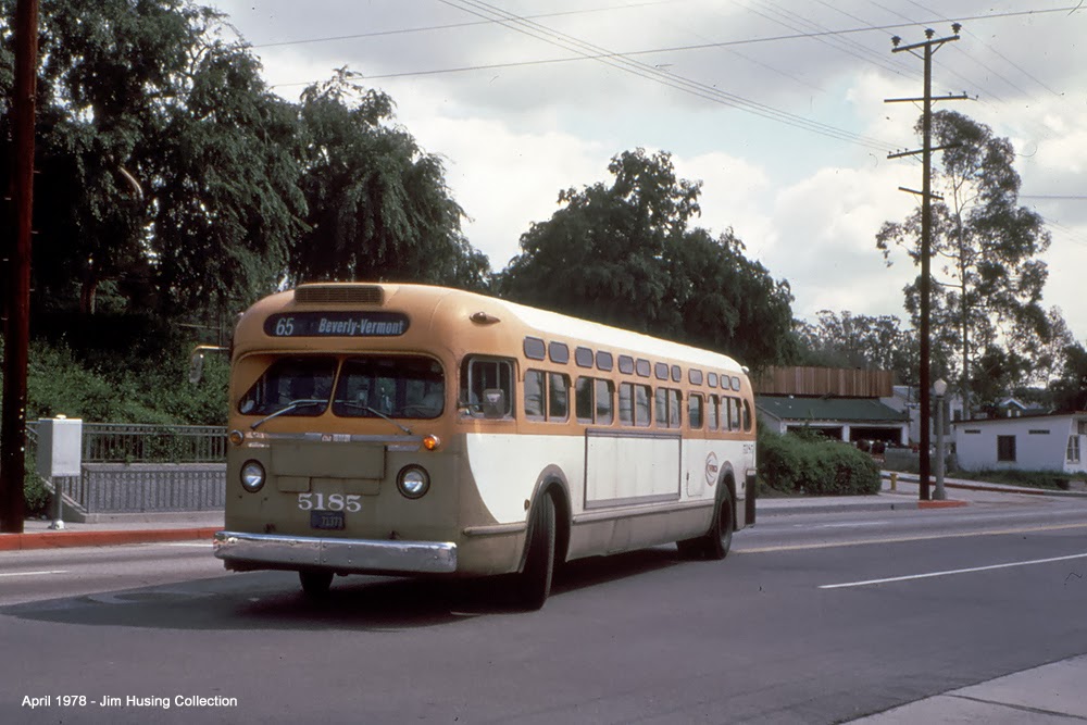 Eddie's Rail Fan Page: S C R T D 1950's era General Motors transit bus ...