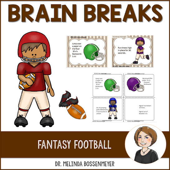 Brain Breaks Fantasy Football | Peaceful Playgrounds | Recess Doctor Blog