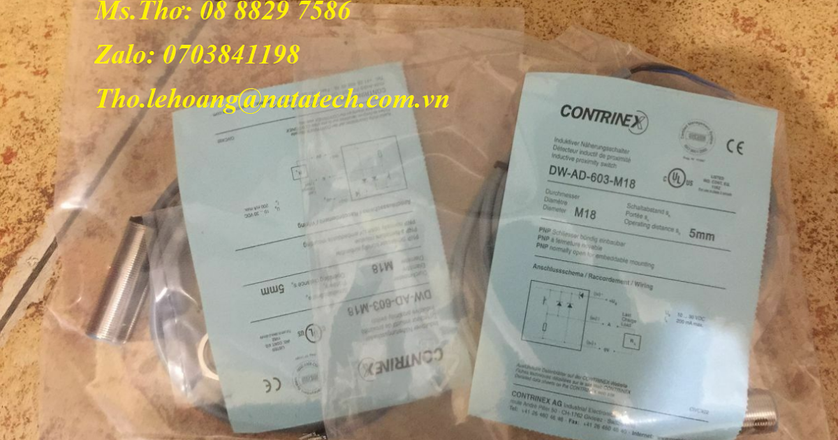 Cảm biến Contrinex DW-AD-603-M18