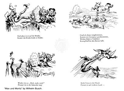 Comic Books: Wilhelm Bush