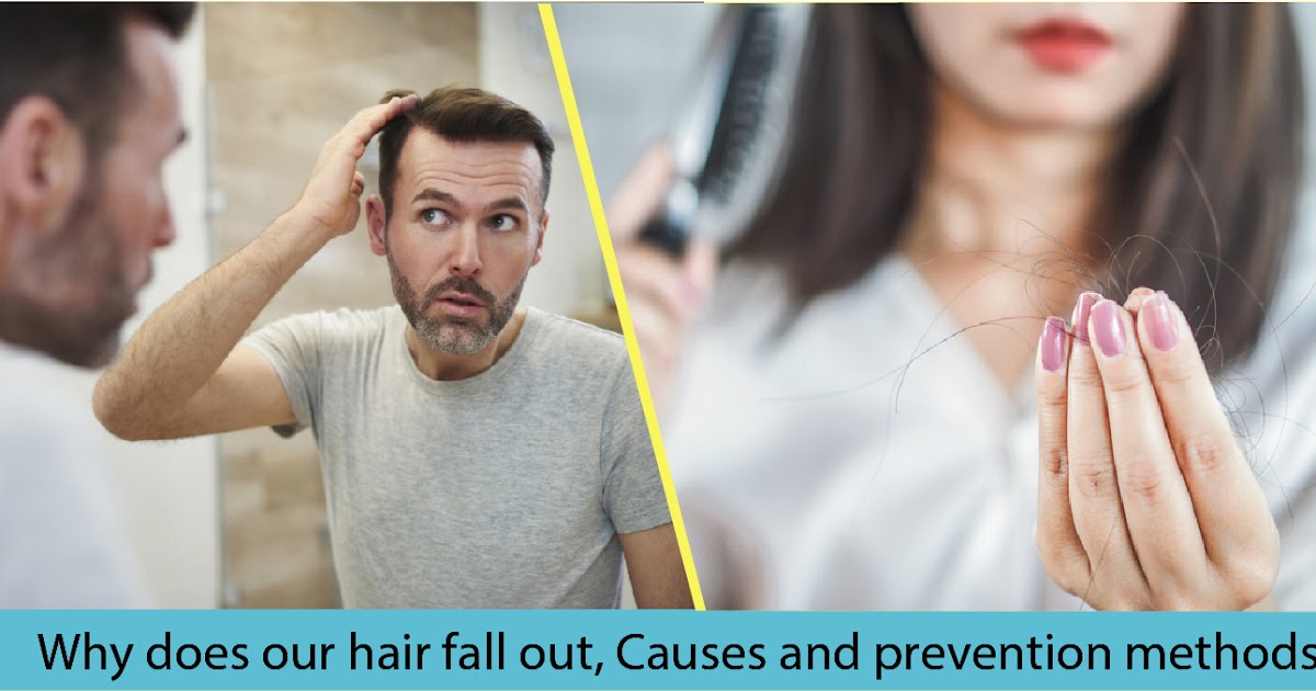 Why does our hair fall out, Causes and prevention methods