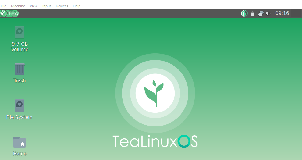 Cara Install OS Tea Linux Di VirtualBox