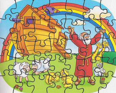 puzzle%281%29.jpg (388×312) | Gambar, Sekolah minggu, Salib