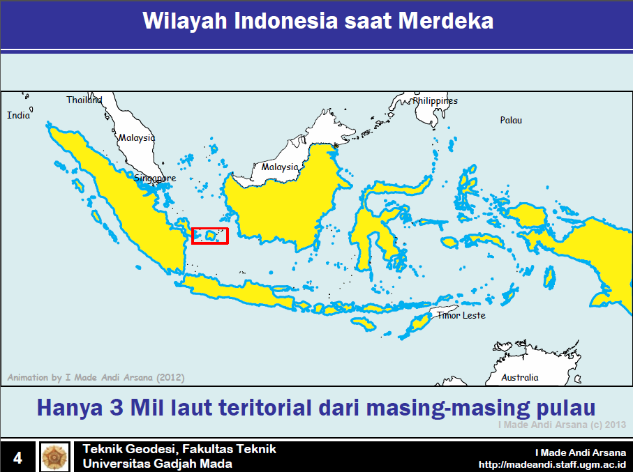 Blogschology: Melukis Garis pangkal kepulauan Indonesia dan Alur Laut ...