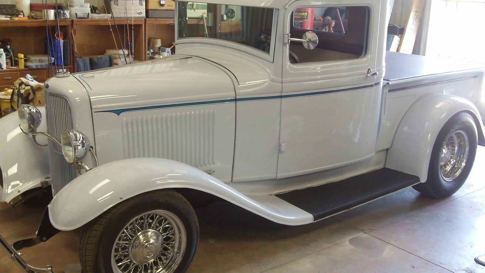 Allstar Upholstery: '32 Ford pickup complete build...