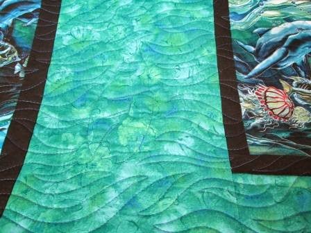 Cathy Tomm Quilts: Sea Life Quilt