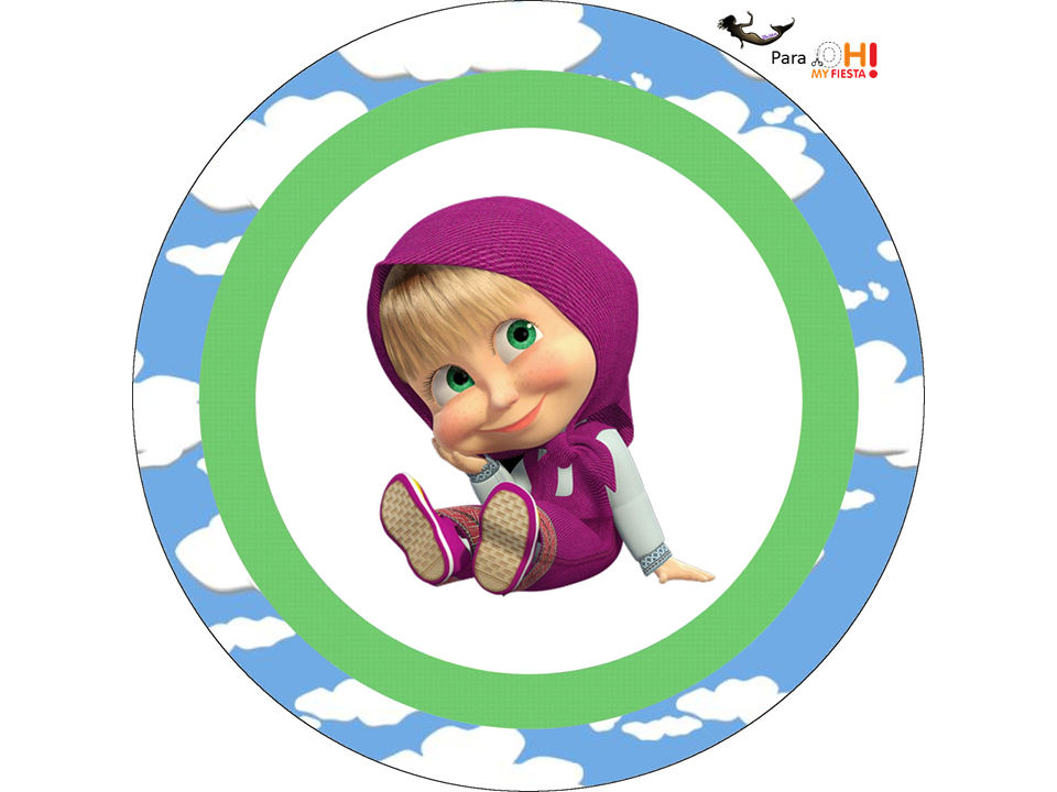 Masha and the Bear: Free Printable Candy Bar Labels. - Oh My Fiesta! in ...