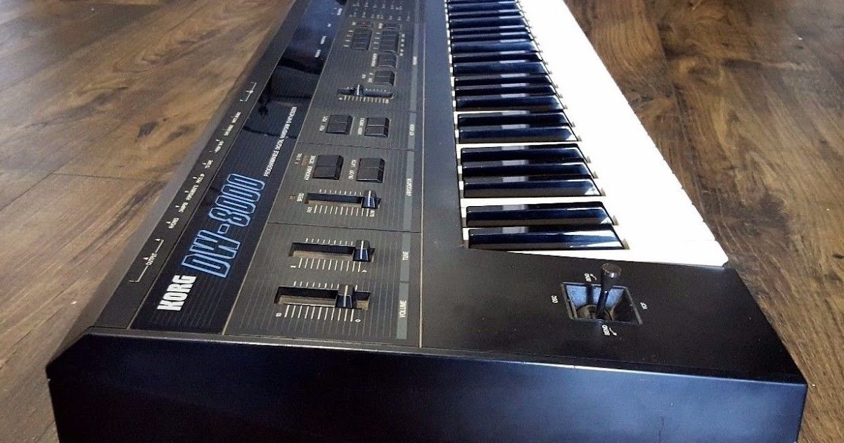 MATRIXSYNTH: Korg DW-8000 SN 020145