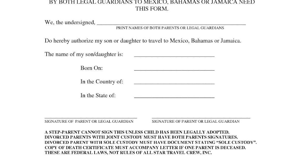 Notarized Letter Template For Child Travel Resume Letter notarized-letter-template-for-child-travel-resume-letter