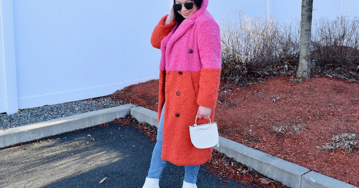 HOW TO STYLE A COLOR BLOCK COAT | Styling with Nina