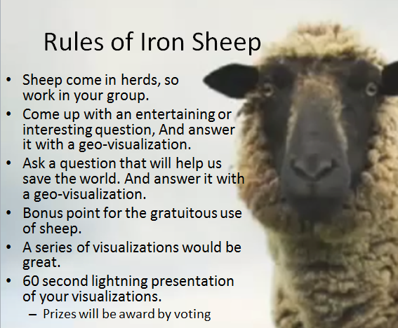 floatingsheep: IronSheep 2012: First Glimpses