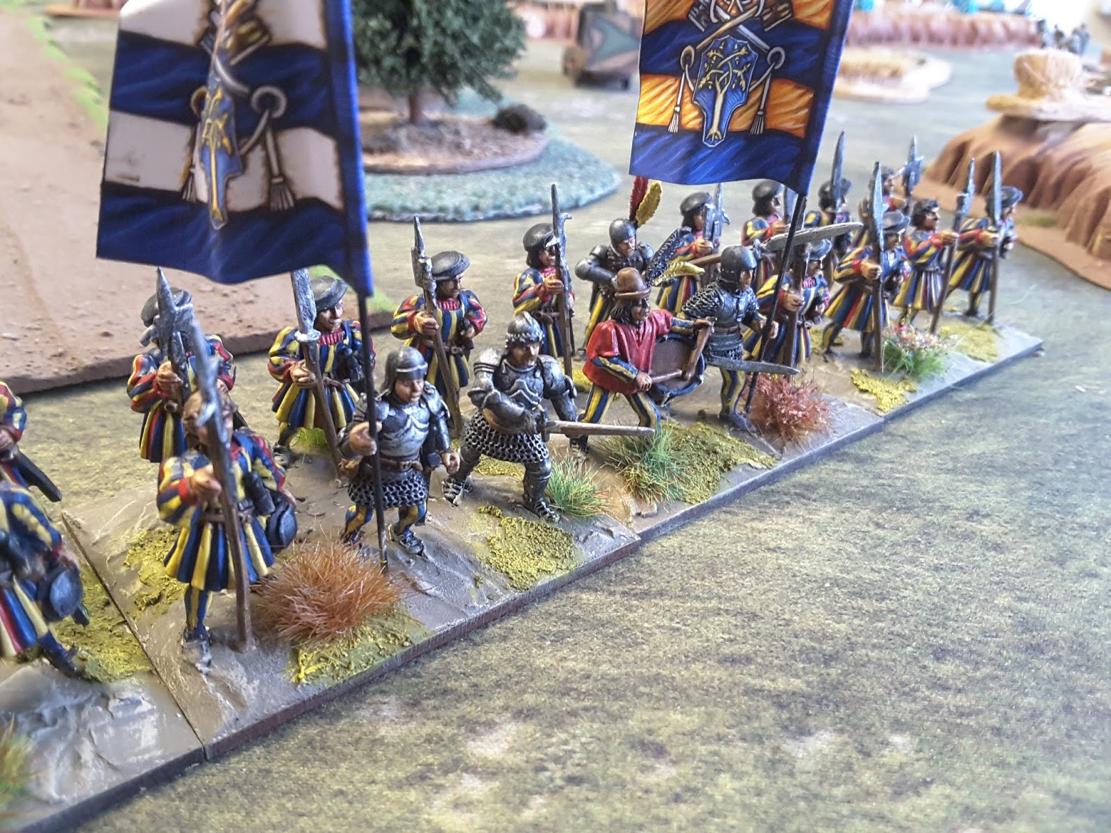 Yarkshire Gamer: 28mm Italian Wars Papal Guard