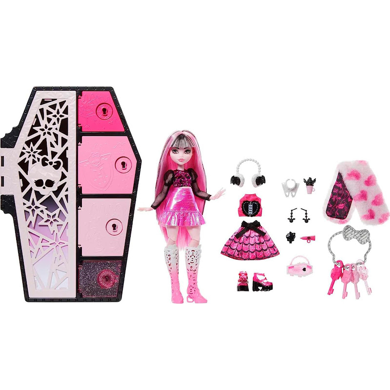 Monster High Draculaura Skulltimate Secrets, Fearidiscent Doll | MH Merch