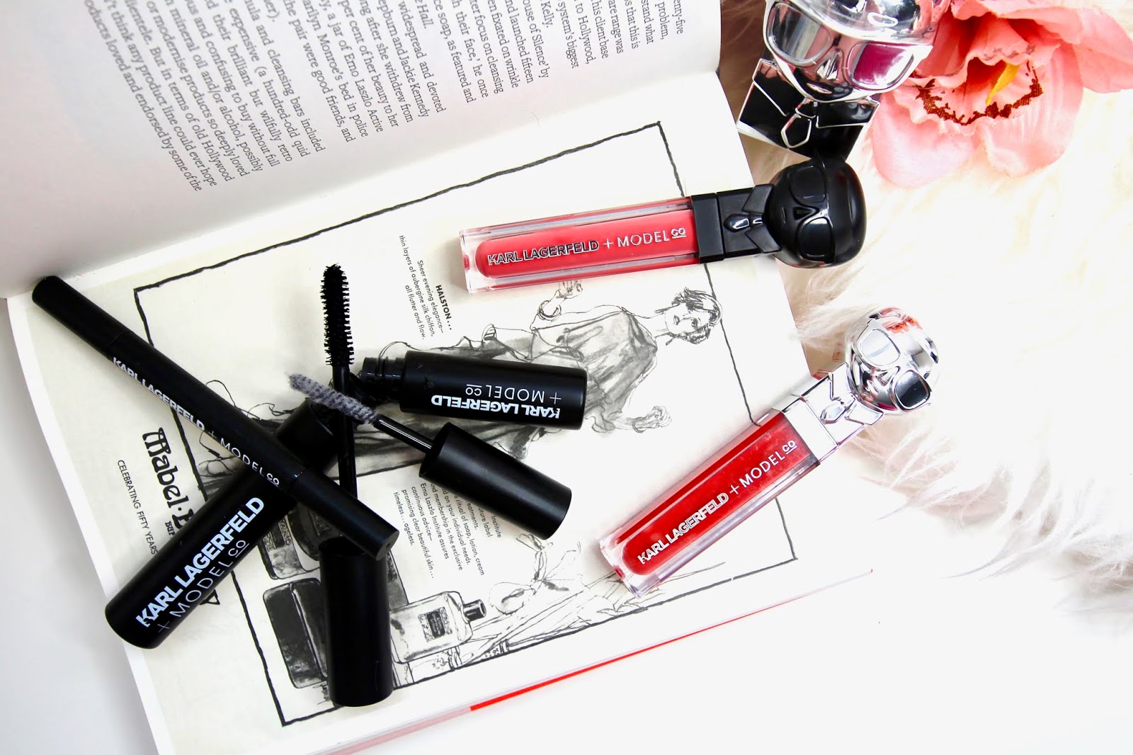 Karl Lagerfeld + ModelCo makeup collection review